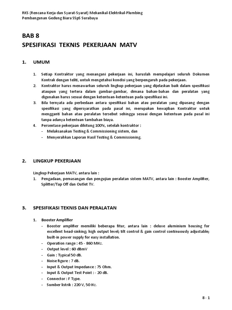 Matv | PDF | Griya & Taman | Komputer