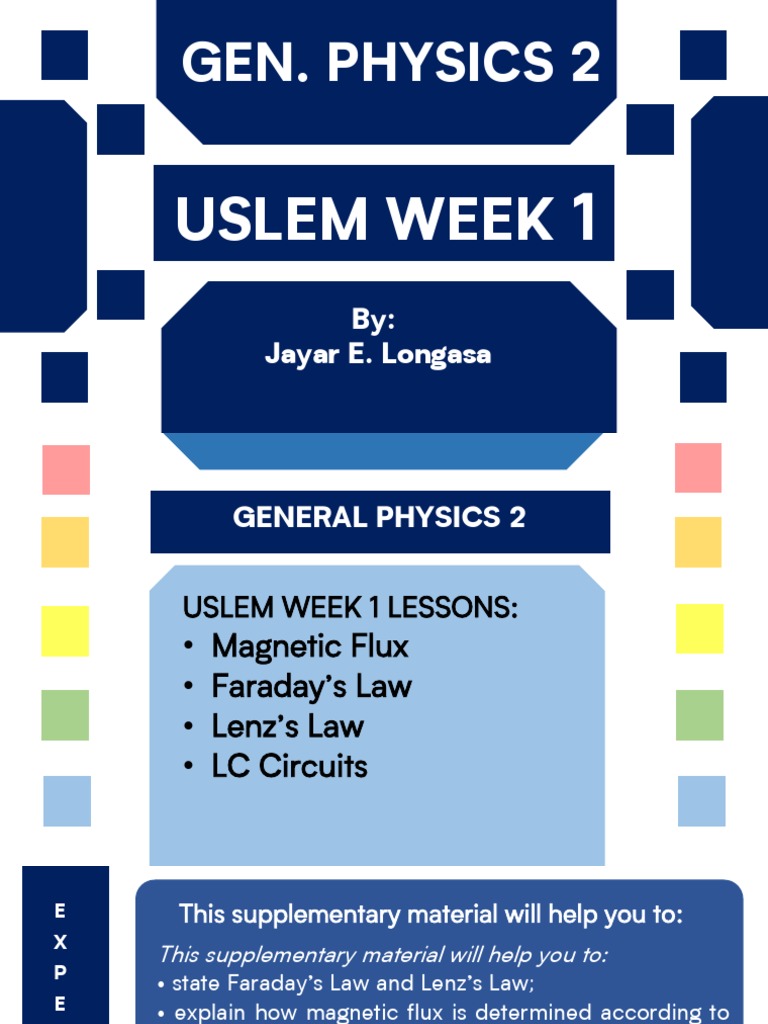 Q4 General Physics 2 STEM 12 Week 1 | PDF | Science & Mathematics