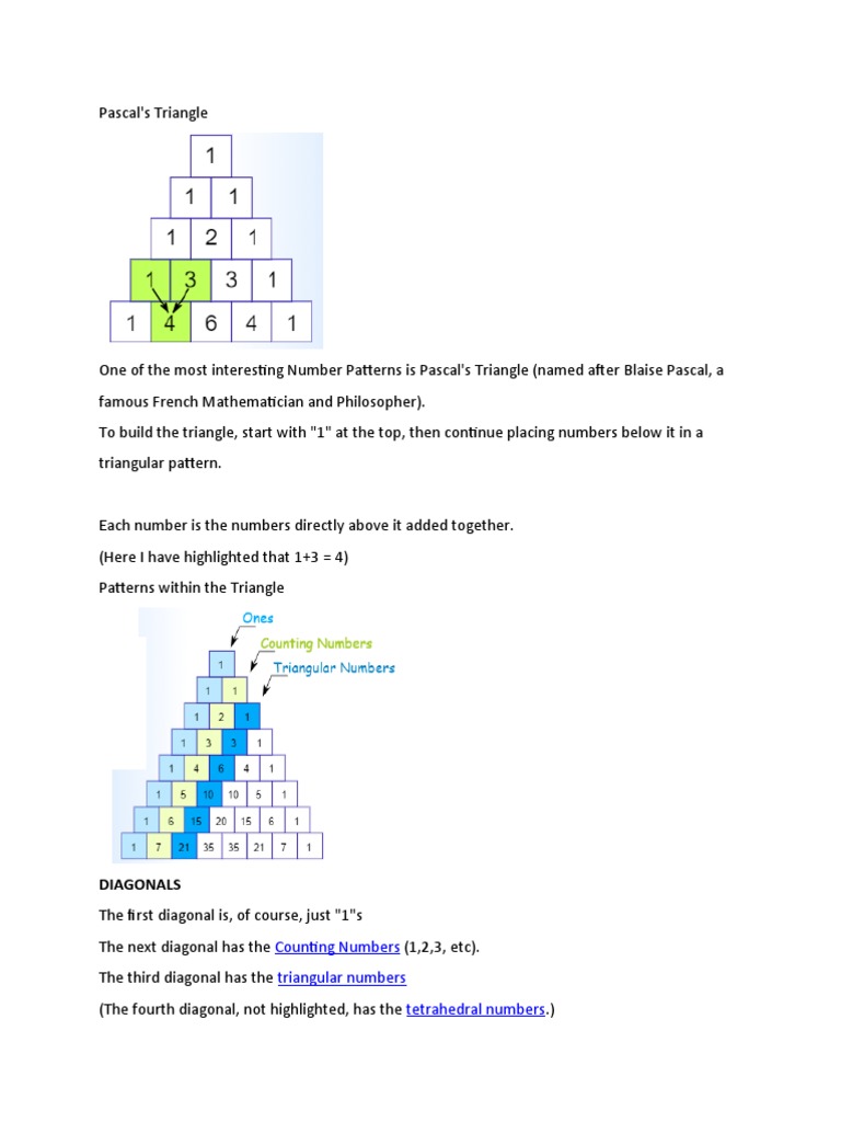 Pascal's Triangle: A Visual Exploration of Combinations, Probabilities ...