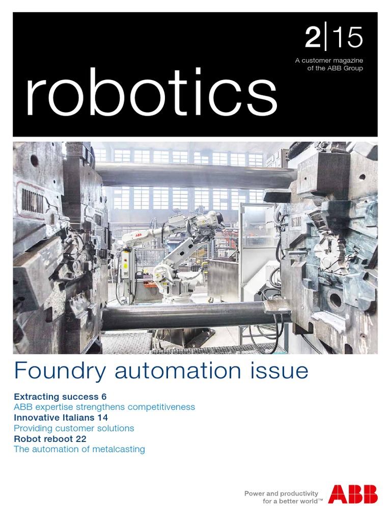 ABB Robotics Magazine 2.15 Low-Res | PDF | Automation | Robot