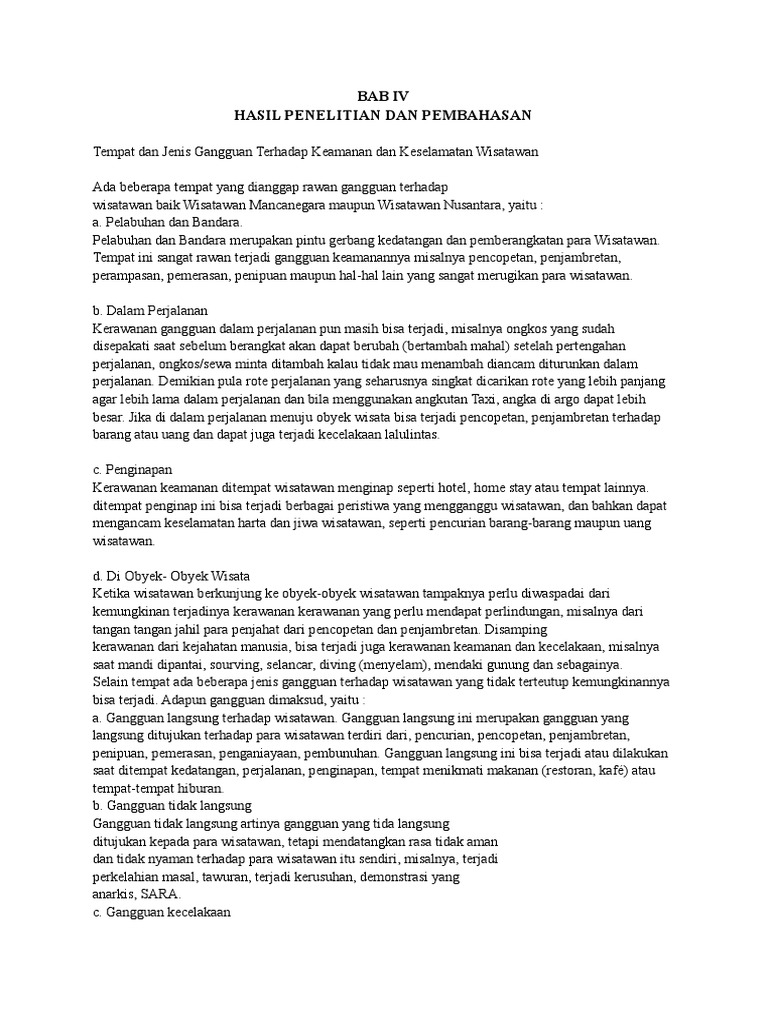 Bab 4 Hasil Penelitian Dan Pembahasan | PDF