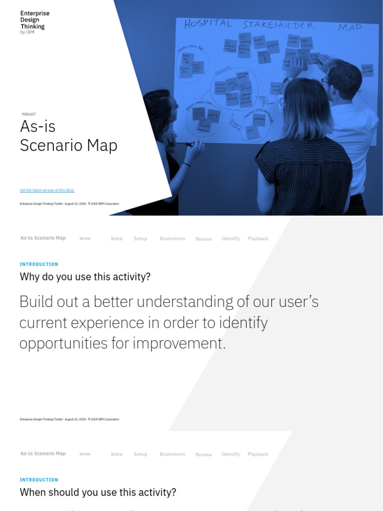 As-Is Scenario Mapactivity 3 | PDF | Brainstorming | Design Thinking