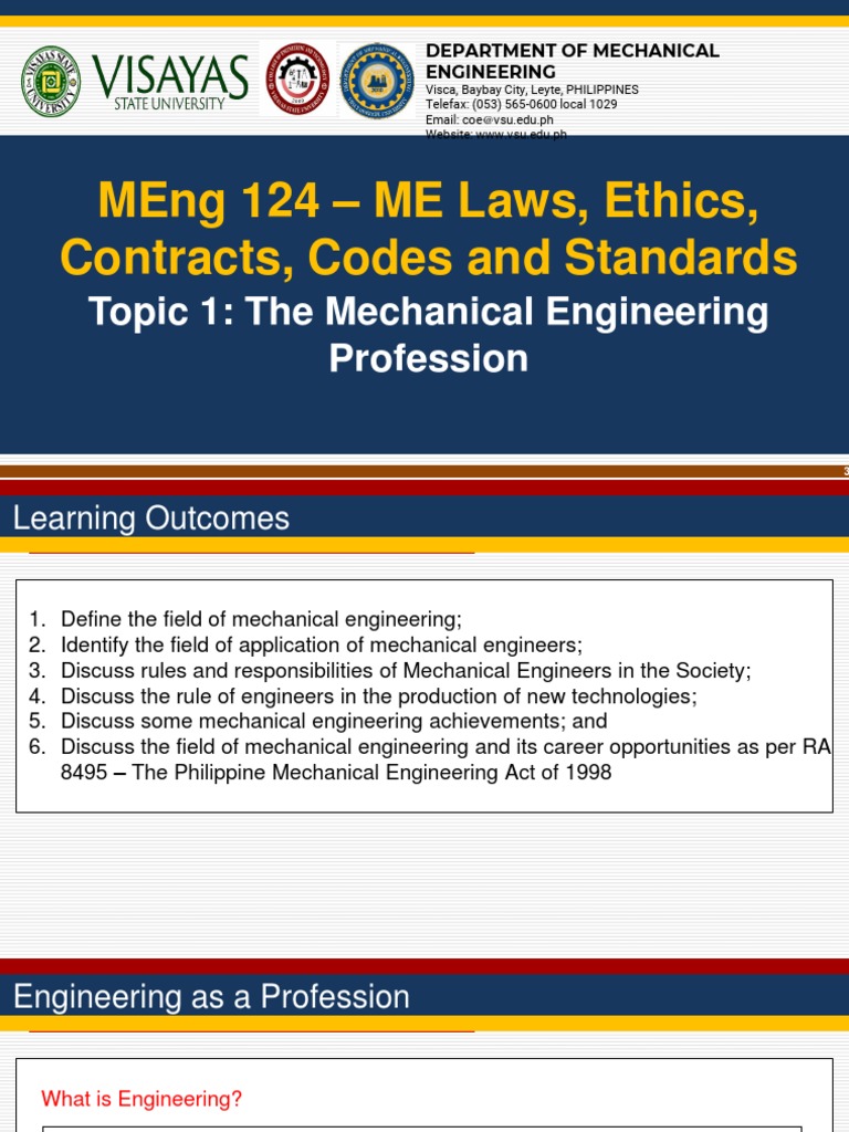 2 The Mechanical Engineering Profession | Descargar gratis PDF | Engineering | Mechanical ...