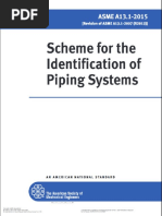 Asme A13.1-2023 | PDF | Pipe (Fluid Conveyance) | Combustion