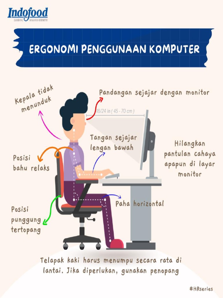 Ergonomi Penggunaan Komputer | PDF