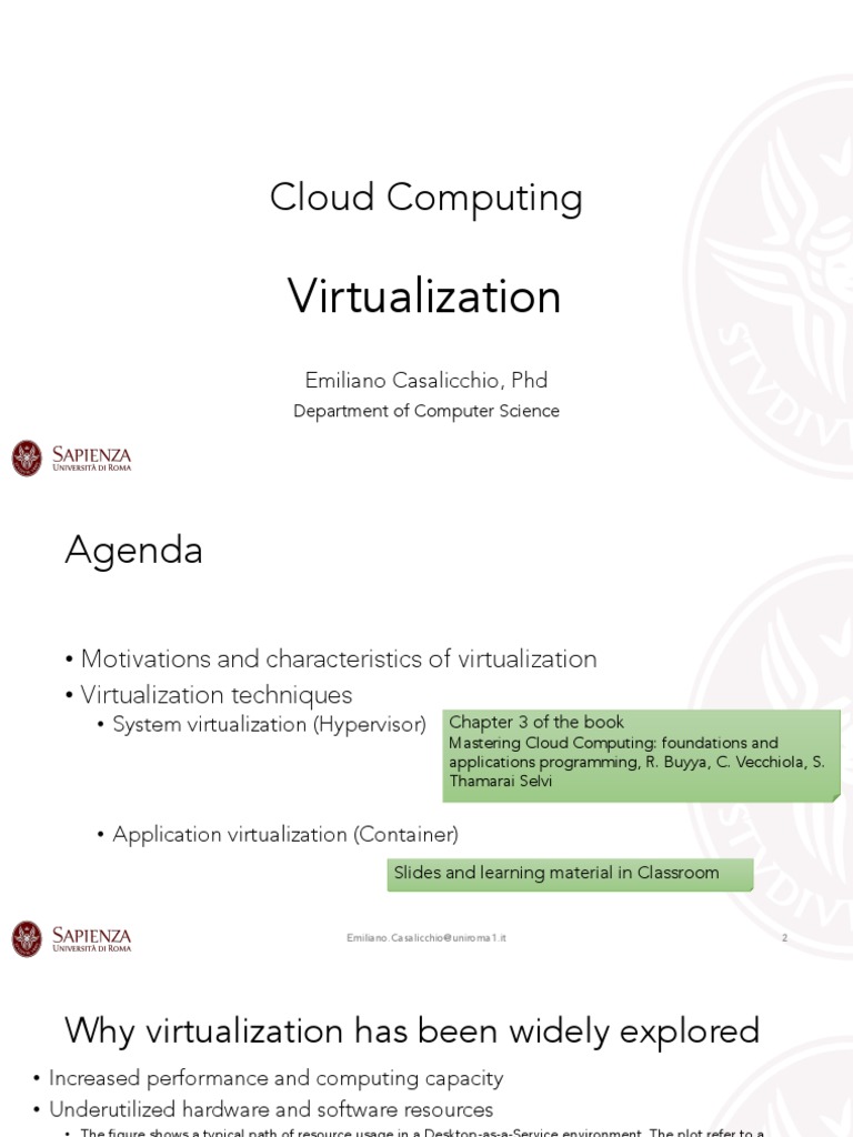 L4 - Virtualization | PDF | Virtualization | Virtual Machine