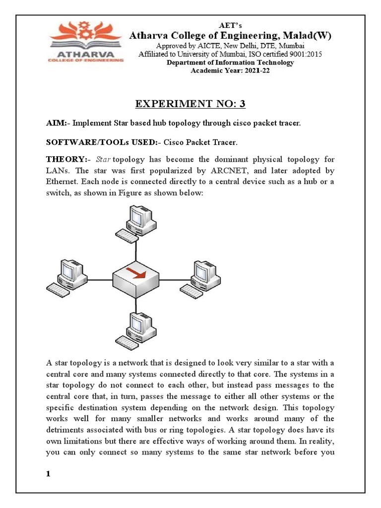 Star Based Bus Topology | PDF | Network Topology | Computer Network