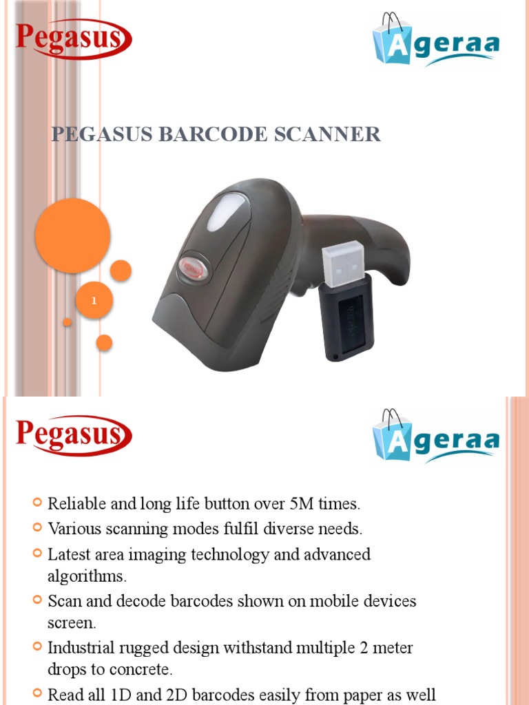 MJ-340 Barcode Scanner Overview | PDF
