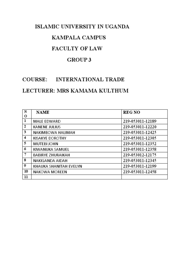 Course Work For Cif Contracts | PDF | Service Industries | Supply Chain ...