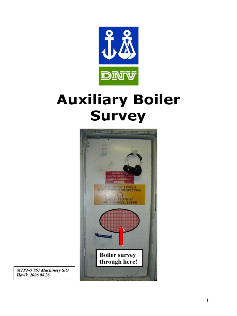 Auxiliary Boiler Survey | Download Free PDF | Heat Transfer | Boiler