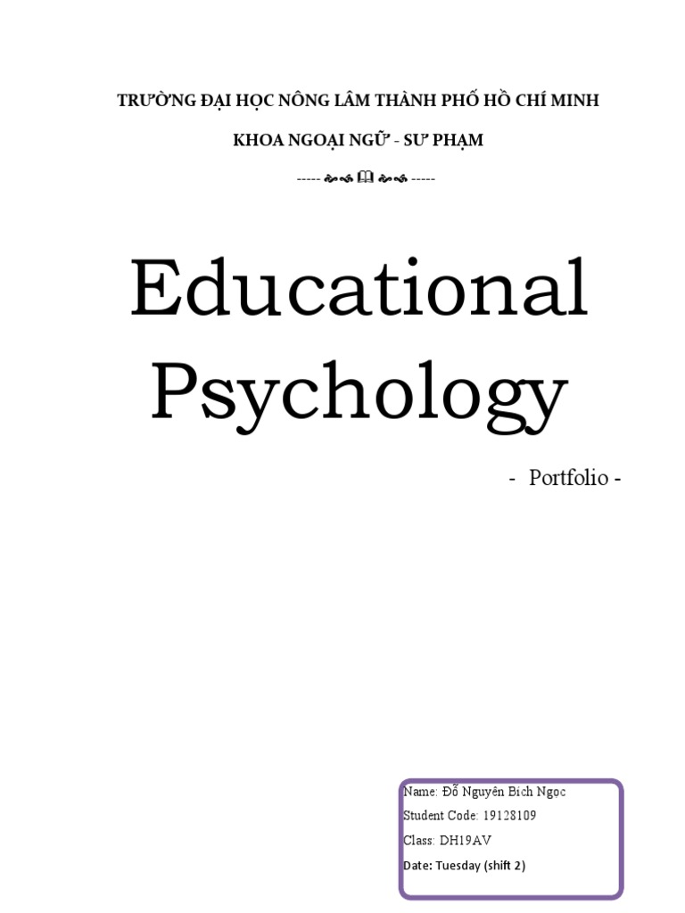 Educational Psychology | PDF | Educational Assessment | Classical ...