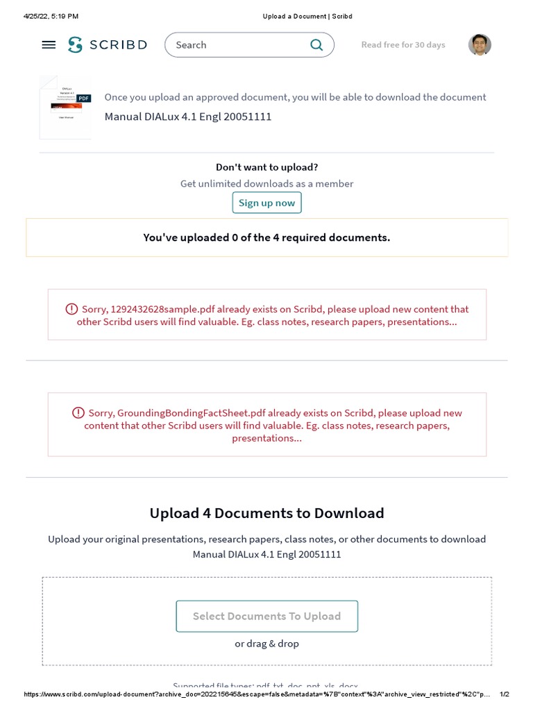 Upload 4 Documents To Download: Manual Dialux 4.1 Engl 20051111 | PDF | Scribd | Information ...