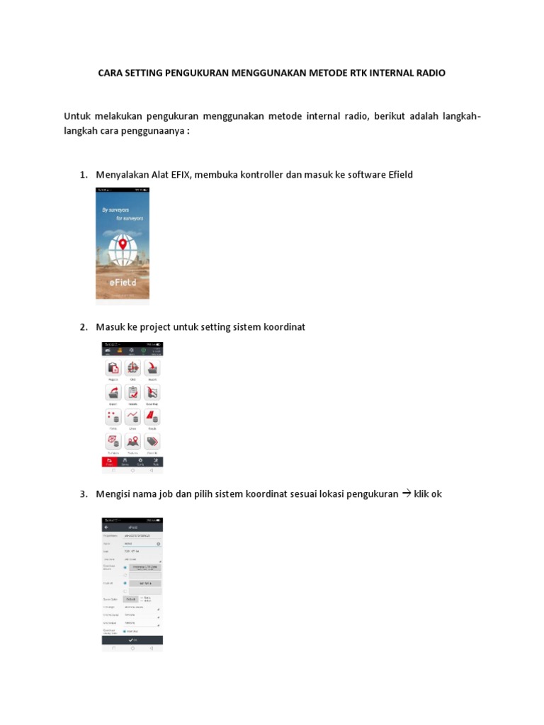 Manual EFiX Internal Radio Dan IMU | PDF