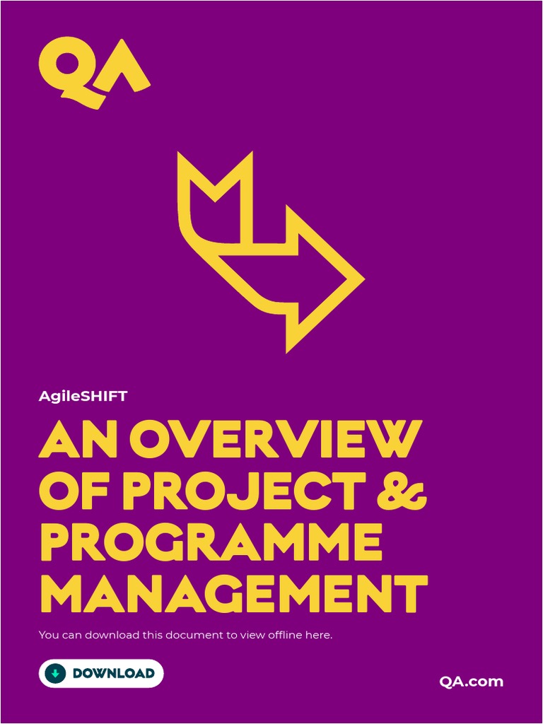 An Overview of Project & Programme Management: Agileshift | PDF