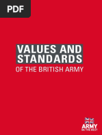 RAF Values & Standards Guide | PDF | Disciplines | Leadership
