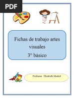 Fichas Artes 3° Básico | PDF | Pinturas | Dibujo