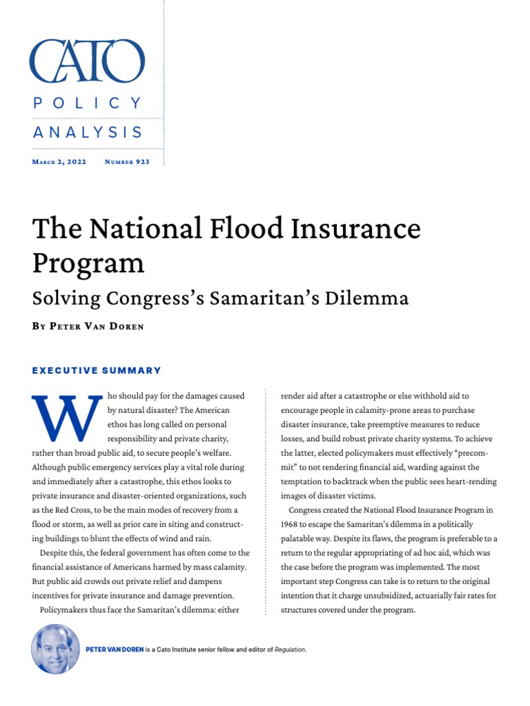 The National Flood Insurance Program | PDF