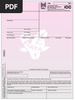 Fiata FBL Format | PDF | Indemnity | Bill Of Lading