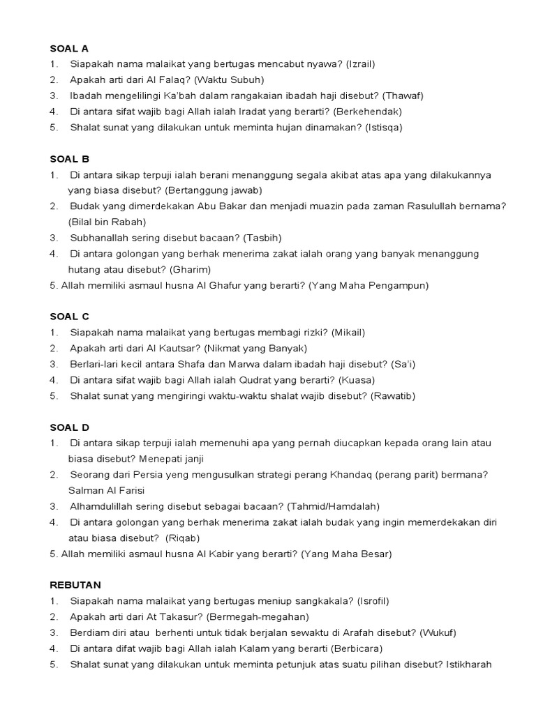 SOAL KE 1 LCC | PDF | Ilmu Sosial | Perjalanan