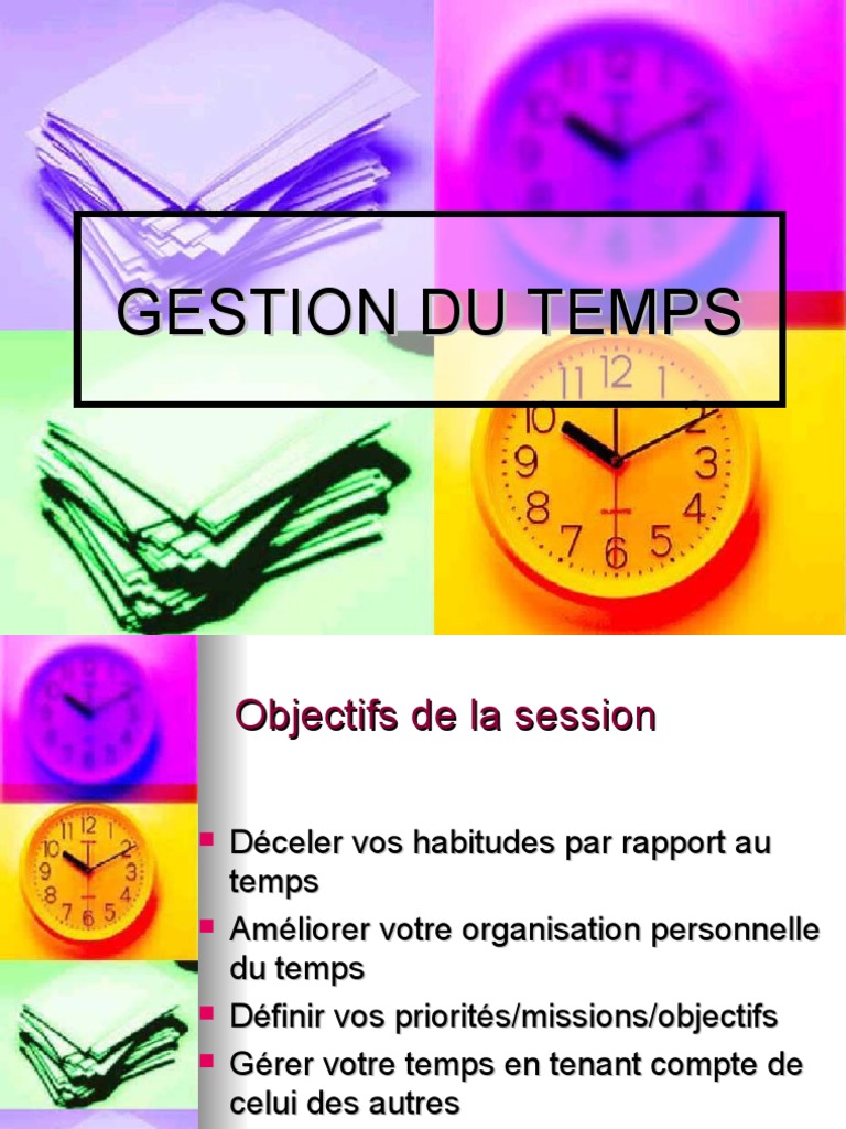 Gestion Du Temps | PDF