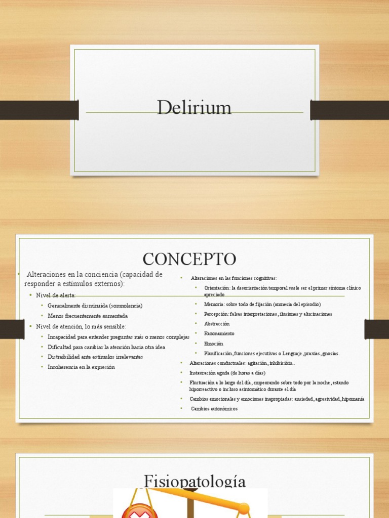 Delirium | PDF | Las emociones | Cerebro