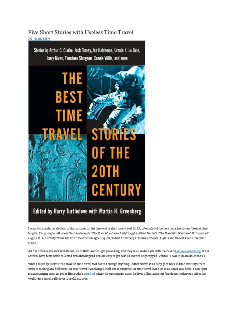 Useless Time Travel in 5 Short Stories | PDF | Young Adult | Classics