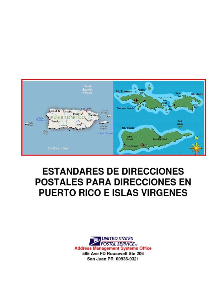 PR and Usvi Addressing - Spanish | PDF | Comunicación escrita | Sistema ...