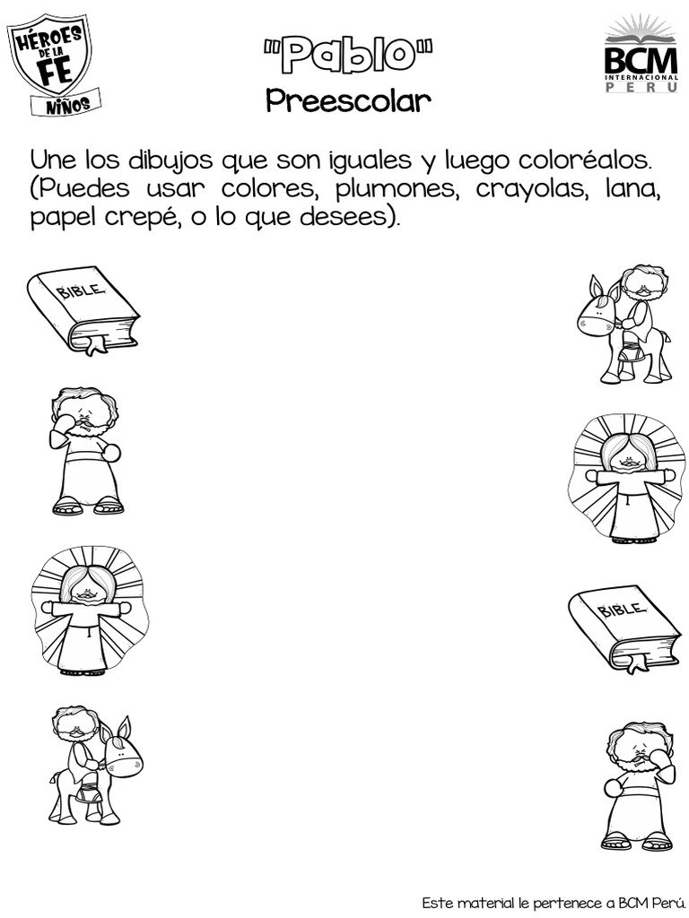 Cuadernillo Biblico 7 | PDF | Pablo el apóstol