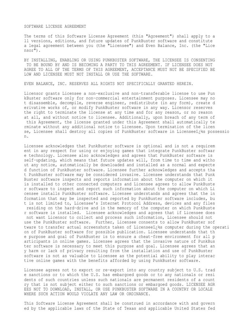 Eula | PDF | License | Intellectual Works