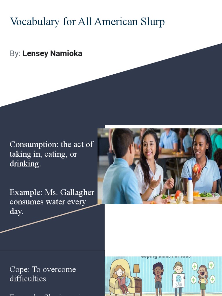 All American Slurp Vocab W Images | PDF | Language Arts & Discipline ...