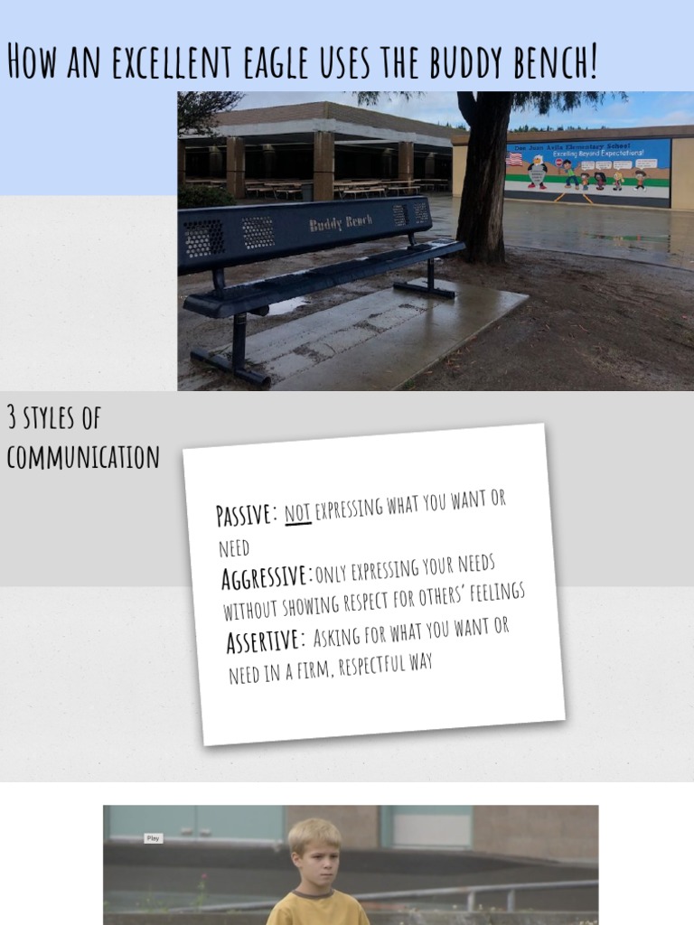 Buddy Bench 1 | PDF
