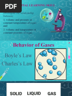 Charles Law PowerPoint | PDF | Temperature | Gases