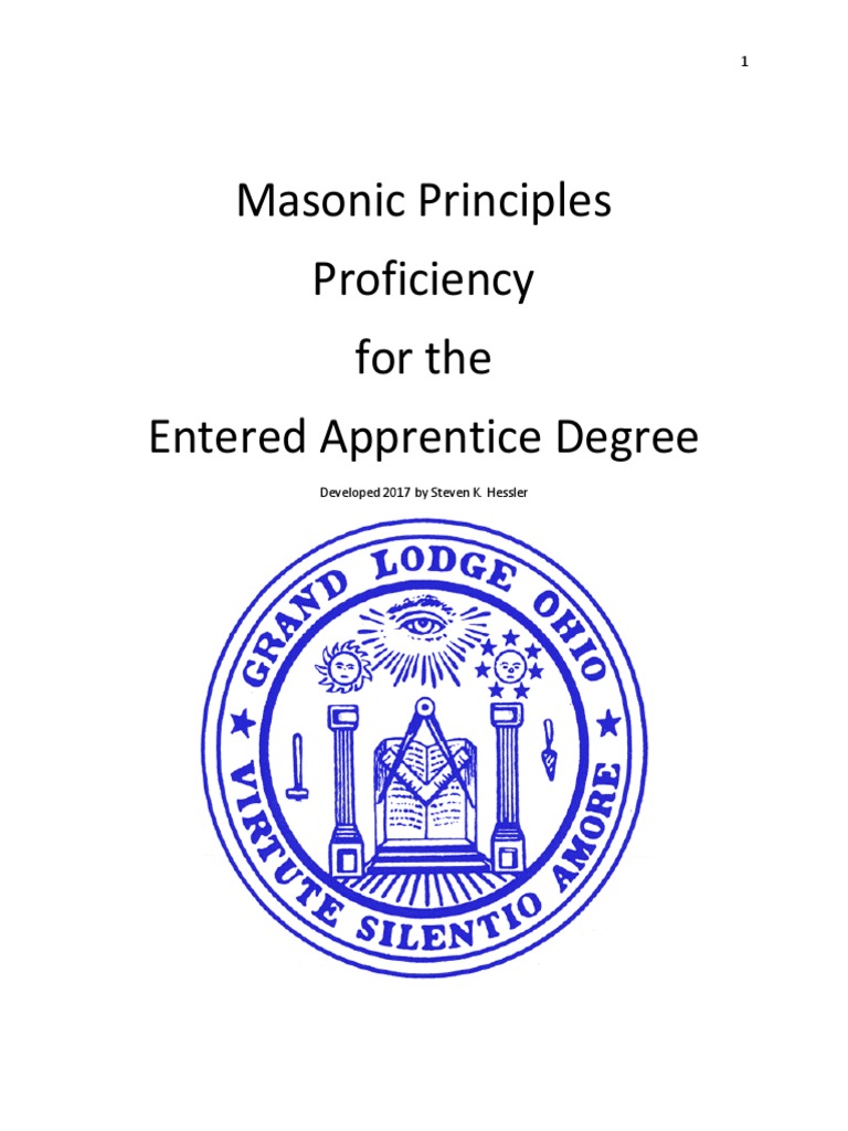 02 Entered Apprentice Principles Exam Unsecured | PDF | Freemasonry ...