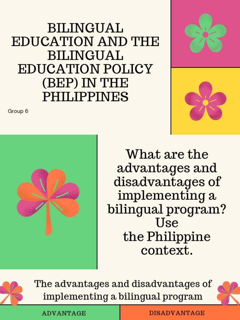 Bilingual Education and The Bilingual Education Policy (Bep) in The ...