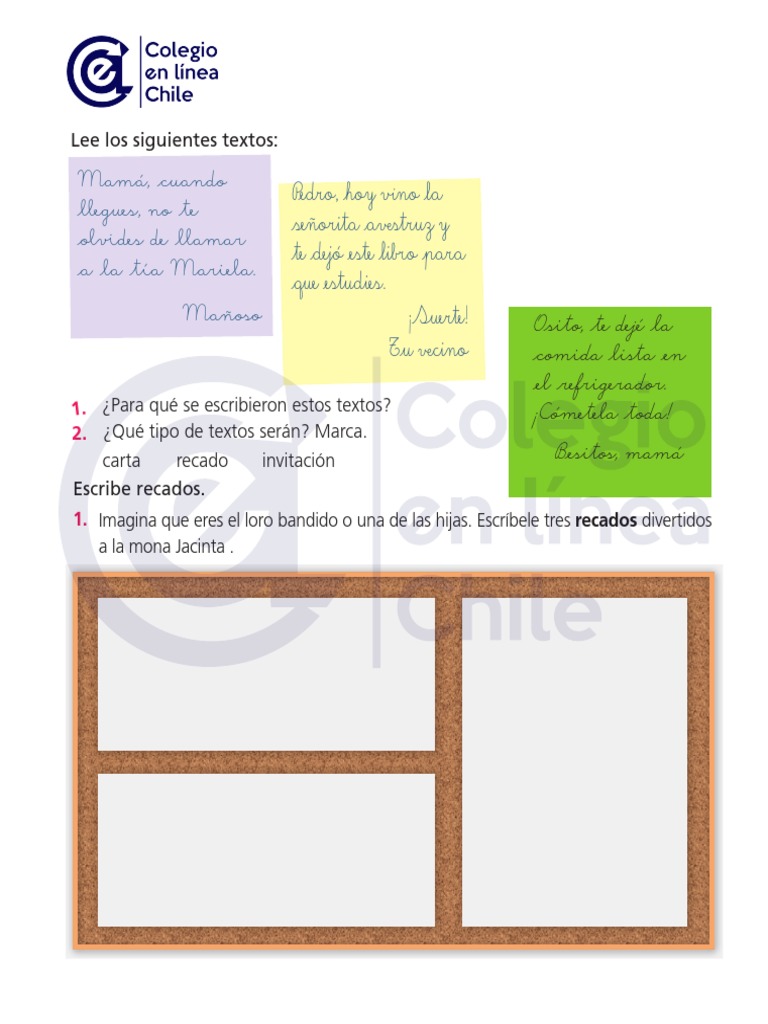 Guía Los Recado 2b | PDF