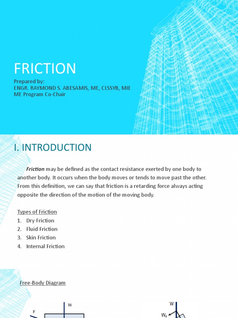 Friction - ME With Solution | PDF