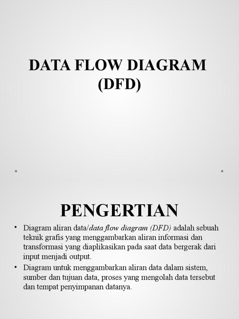 Data Flow Diagram (DFD) | PDF