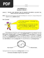 Math-Orasan-Lesson Plan | PDF