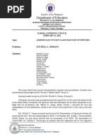 Narrative Report On Graduation 2019 | PDF