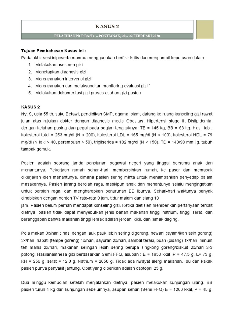 Kasus 2 - JAWABAN | PDF