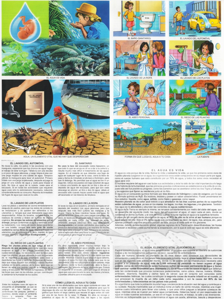 El Agua Elemento Vital Cuidemosla | PDF