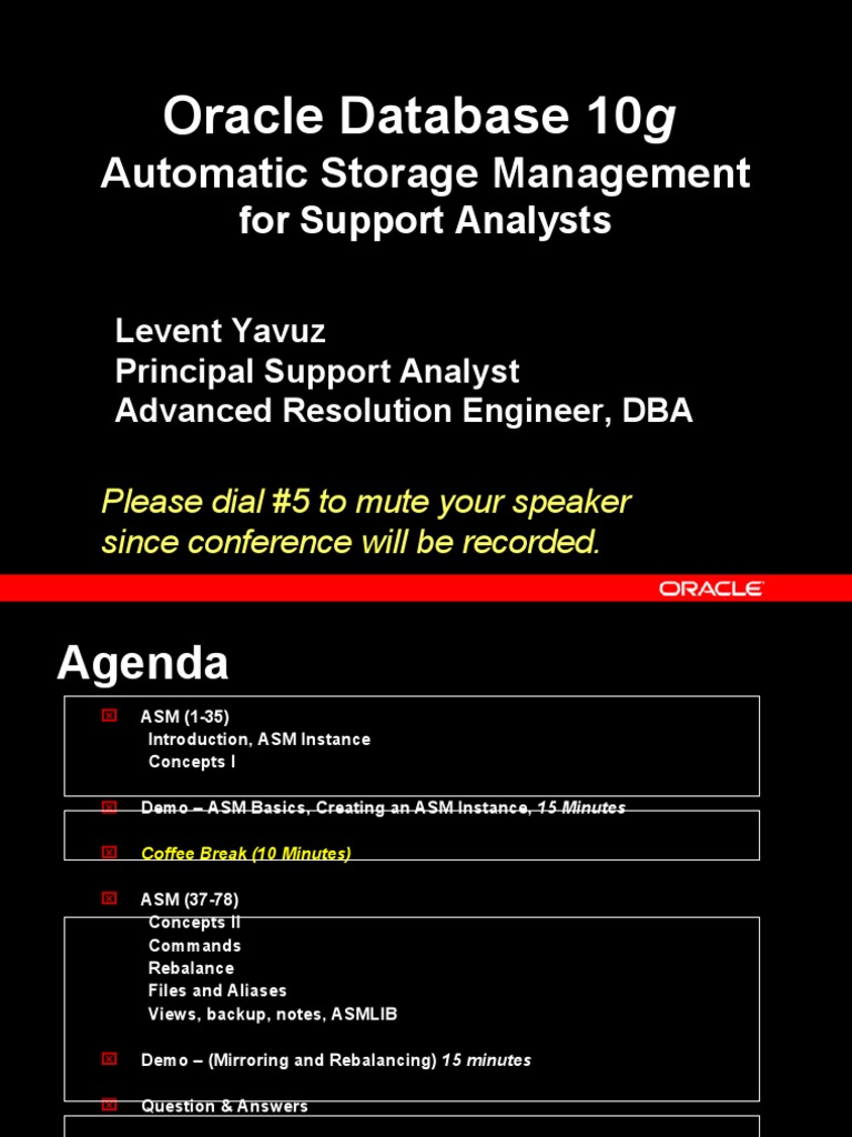Asm Training | PDF | Computer File | Databases
