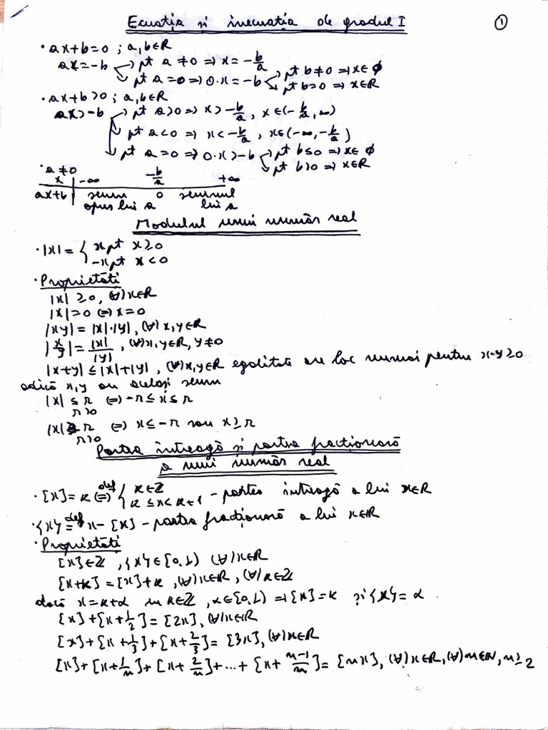 Teorie Matematica | PDF
