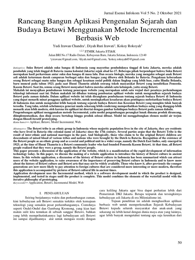 Aurelia Putri Metode Incremental 1 | PDF