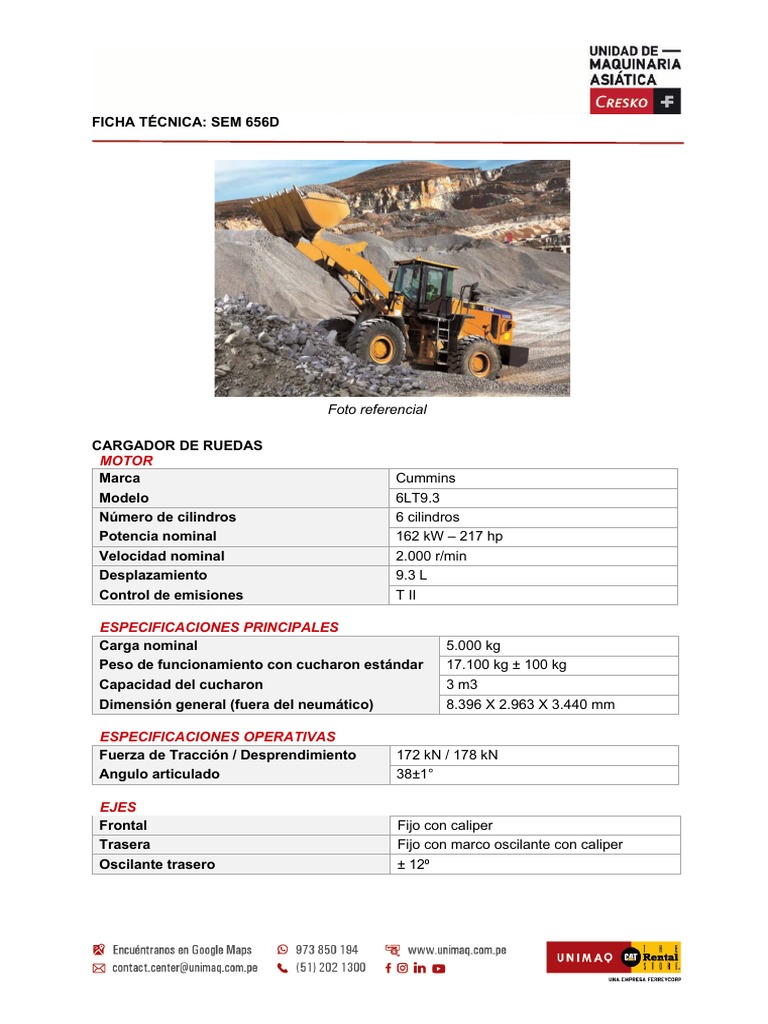 Sem 656D | PDF | Transmisión (Mecánica) | Eje