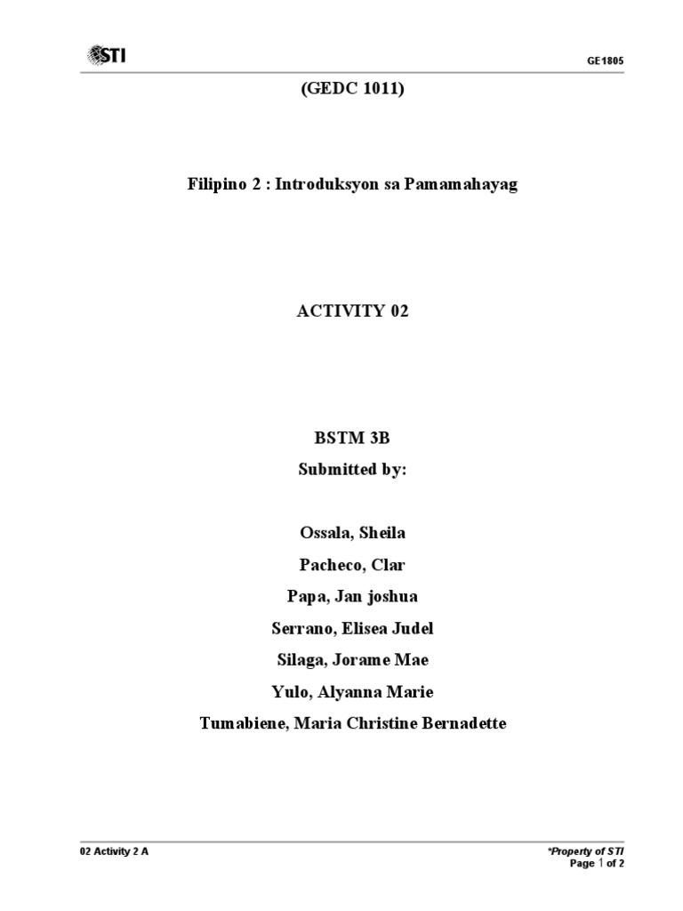 Pangkat04 Act02 (Gedc1011) | PDF