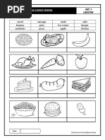 Present Unit 4 - Lunchtime (Superminds Year 1) | PDF