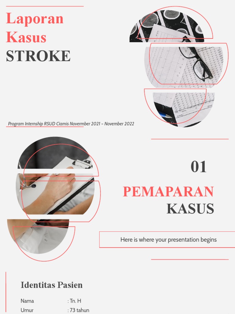 Laporan Kasus Internship - Stroke | PDF