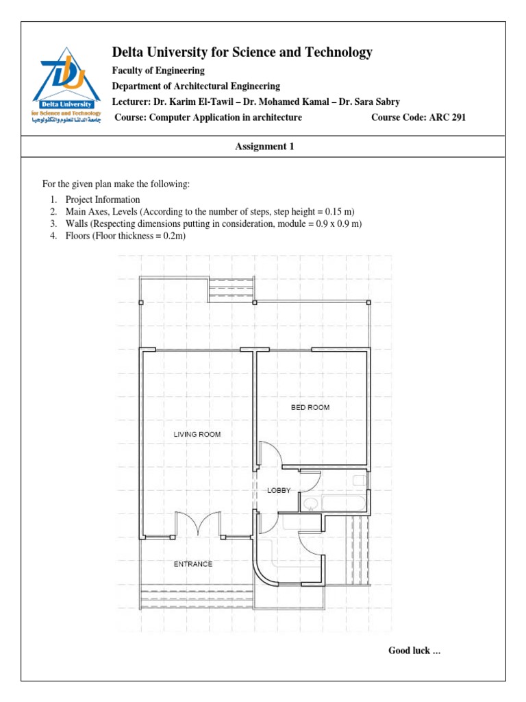 Computer Application in Architecture (A1) | PDF | Art | Technology ...