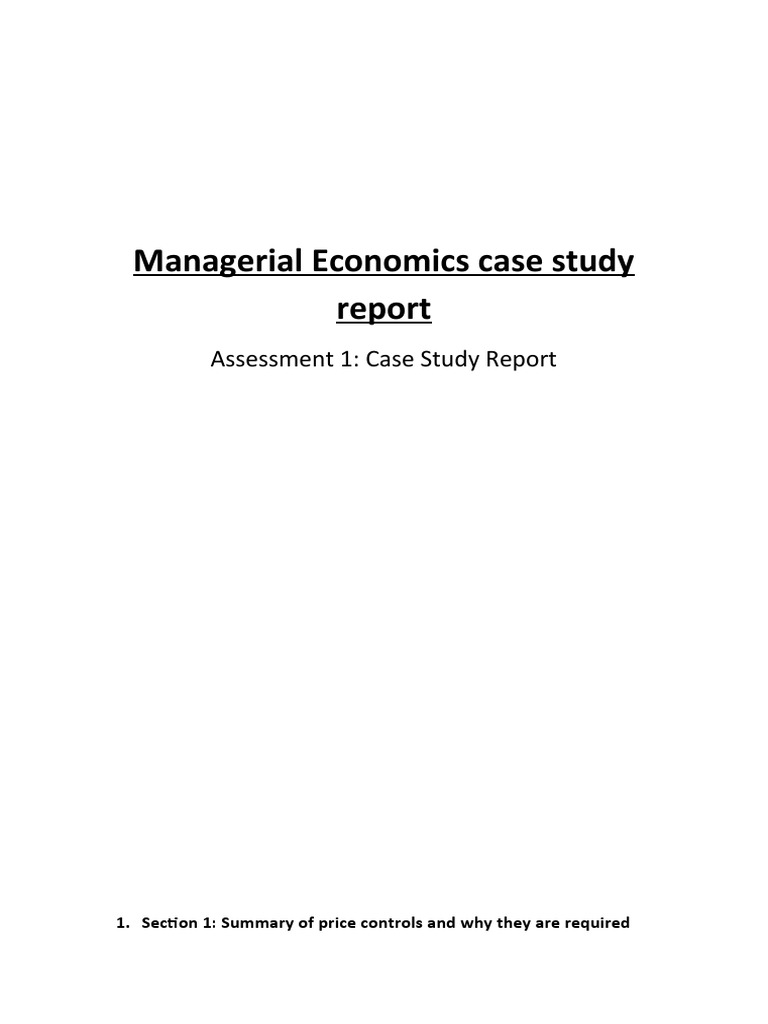 Price Controls: Impact and Reforms Analysis | PDF | Price Controls ...